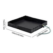 Mustee Durastall Extended Shower Base Kit, White, Model 86.500, Fits ...