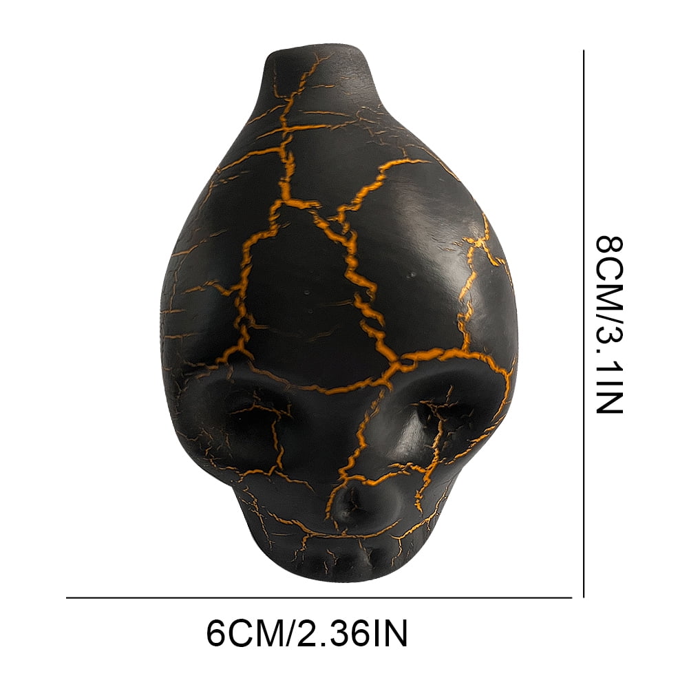 LULU Halloween Death Whistle Skull Shaped Screaming Whistle for Pranks ...