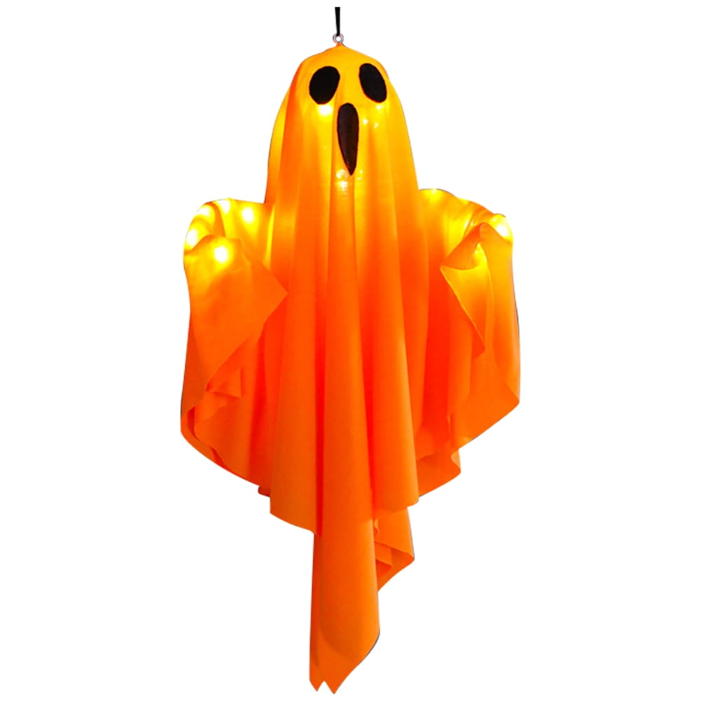 LULU Halloween Decorations 19.6" Hanging Ghosts Light Up Kit Decor LED ...