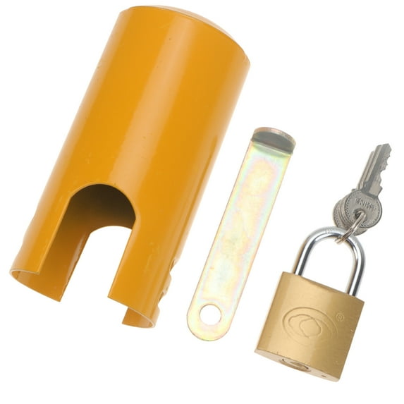 LULULION 1 Set Hose Bib Lock Outdoor Tap Lock Protect Tap Heavy Duty ...