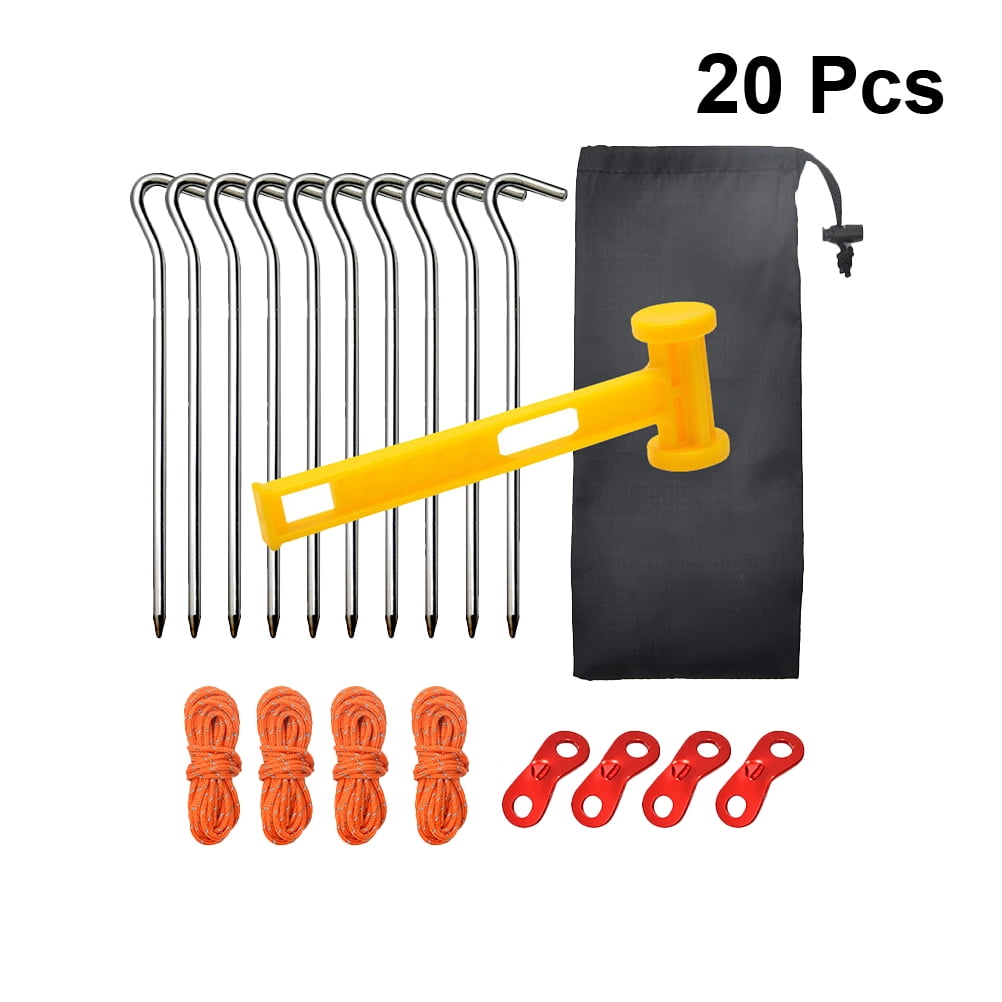 LULULION 1 Set of Nylon Tent Fixing Adjuster Kit for Camping with ...