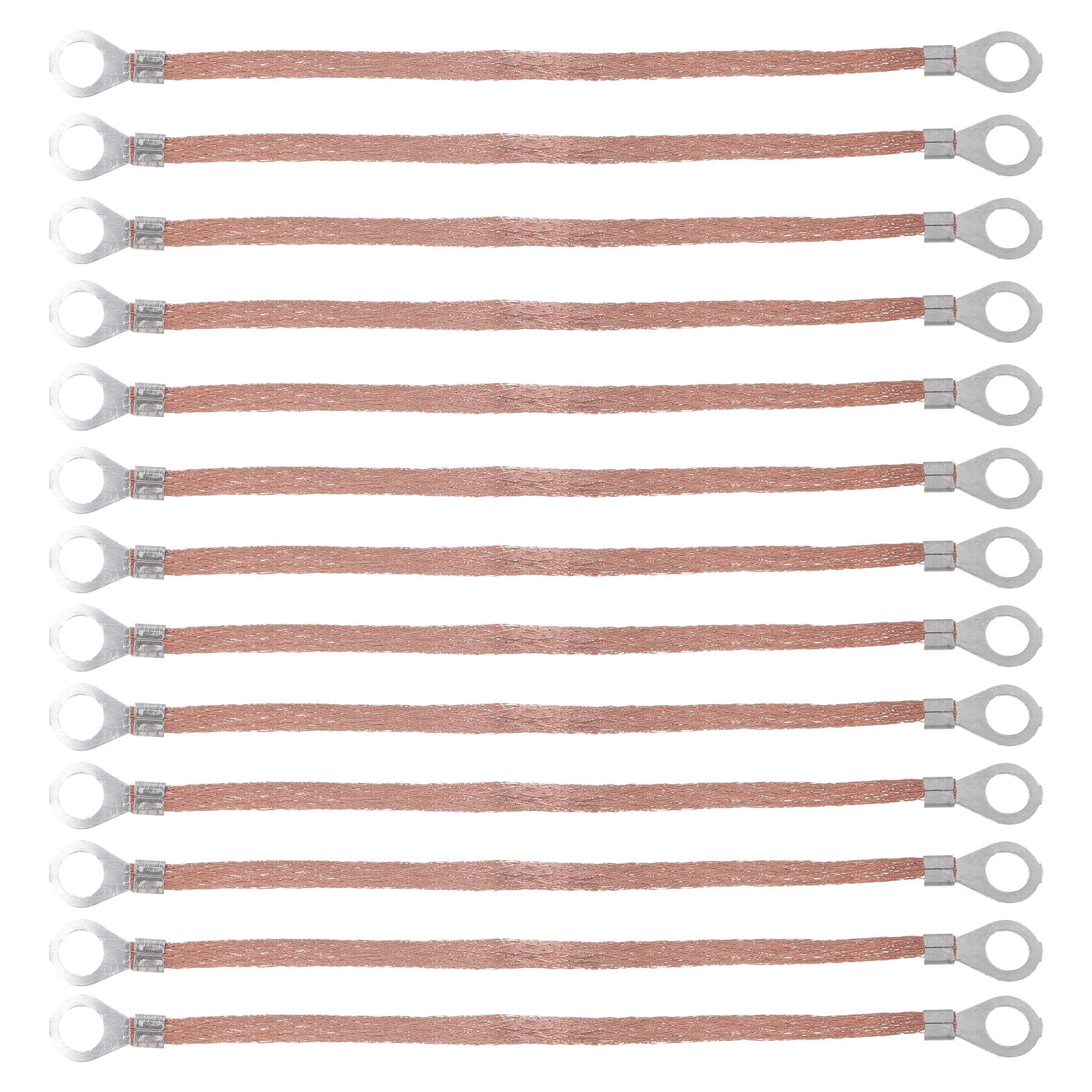 LULULION 100Pcs Copper Braided Ground Lead Wire for High Voltage Home ...