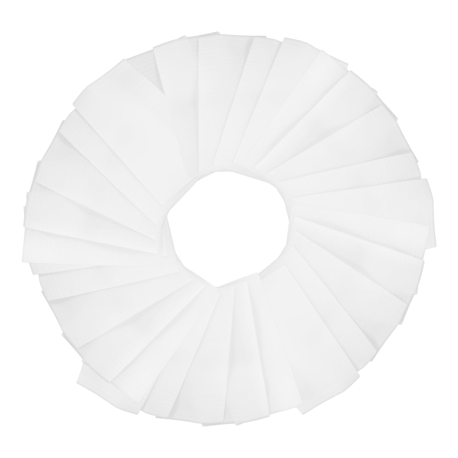 LULULION 100pcs Packing Sleeves for Dishes Fragile Item Packaging White ...