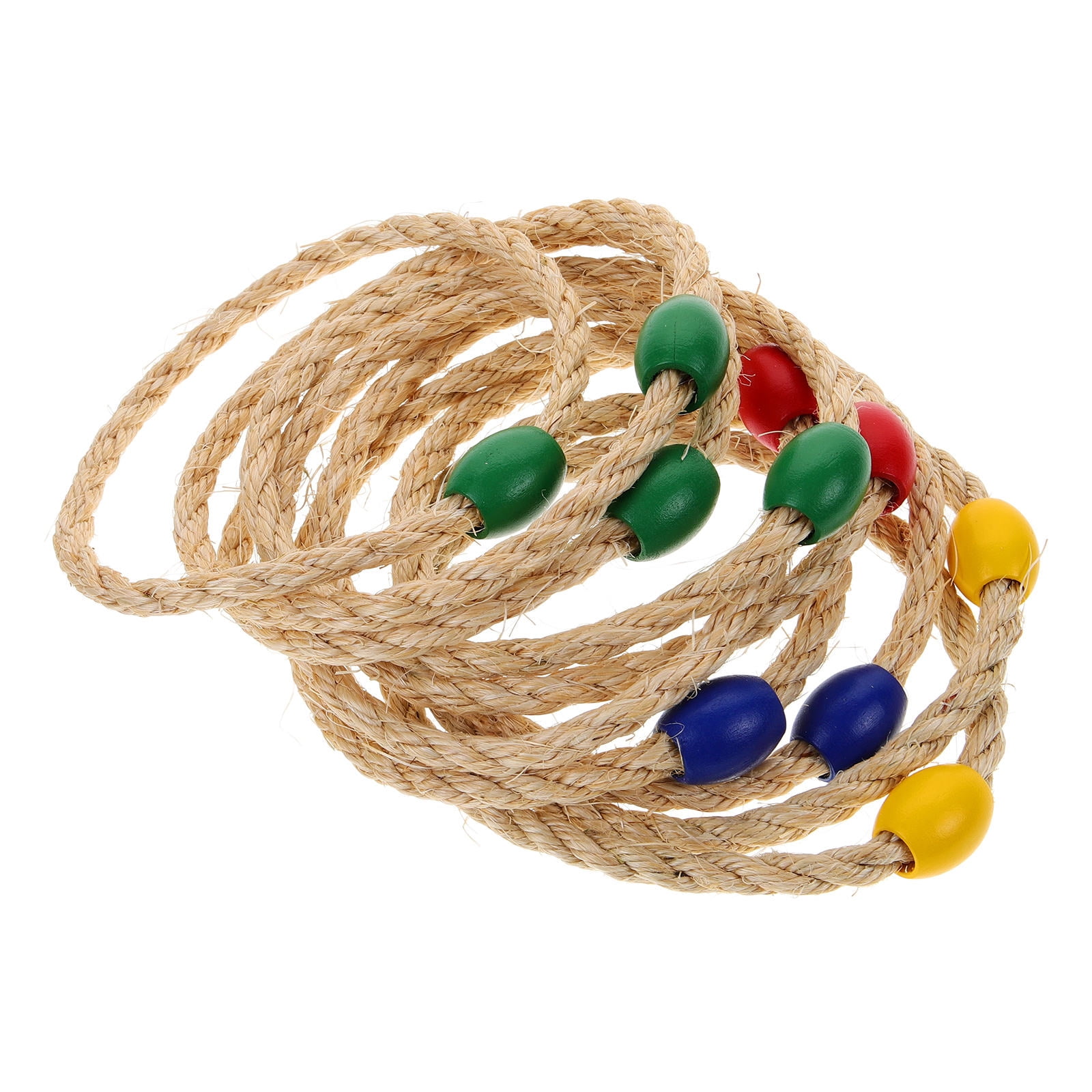 LULULION Throwing Ring Game Outdoor Toss Game Assorted Color 10PCS ...