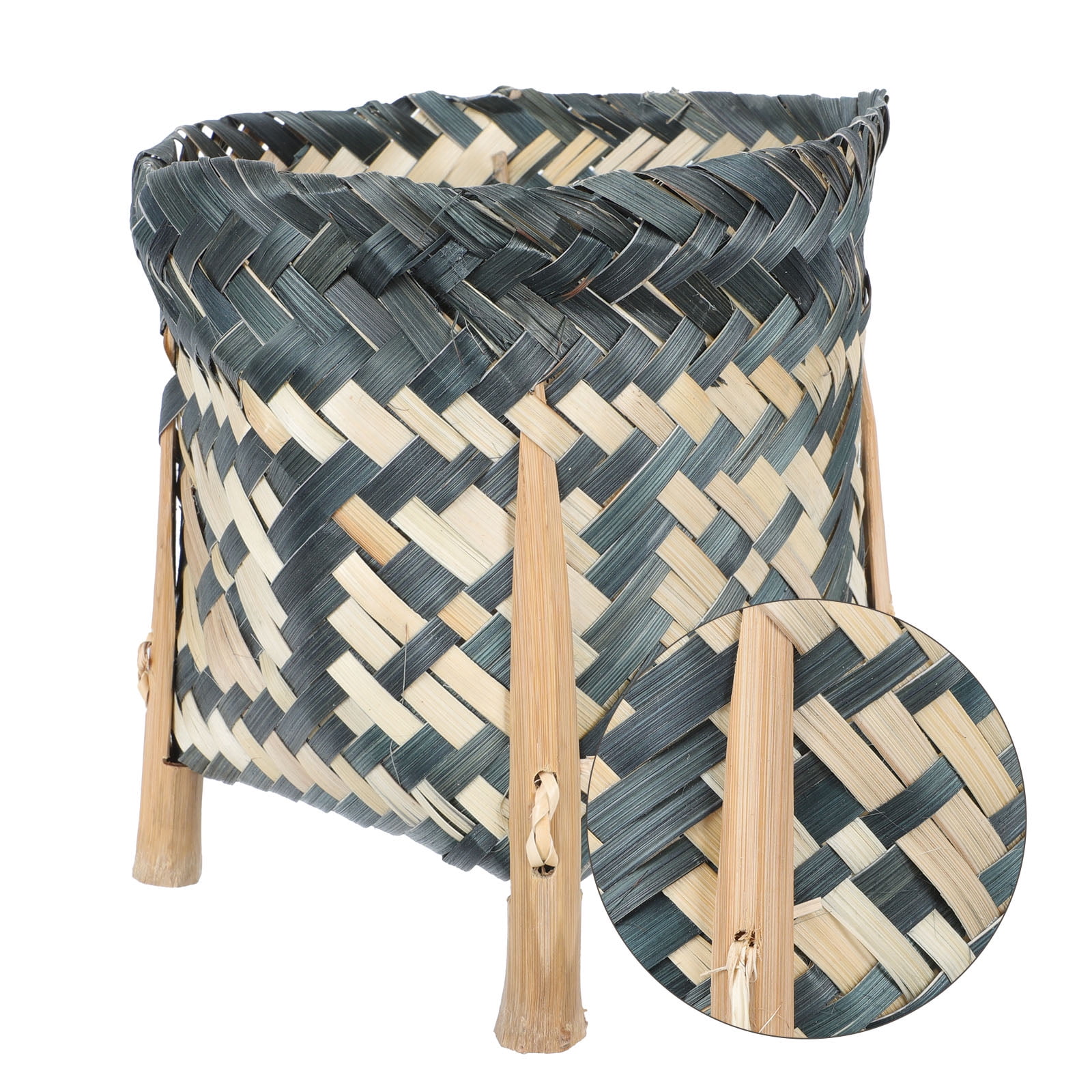 LULULION 1Pack Arrangement Basket Woven Synthetic Material Assorted ...