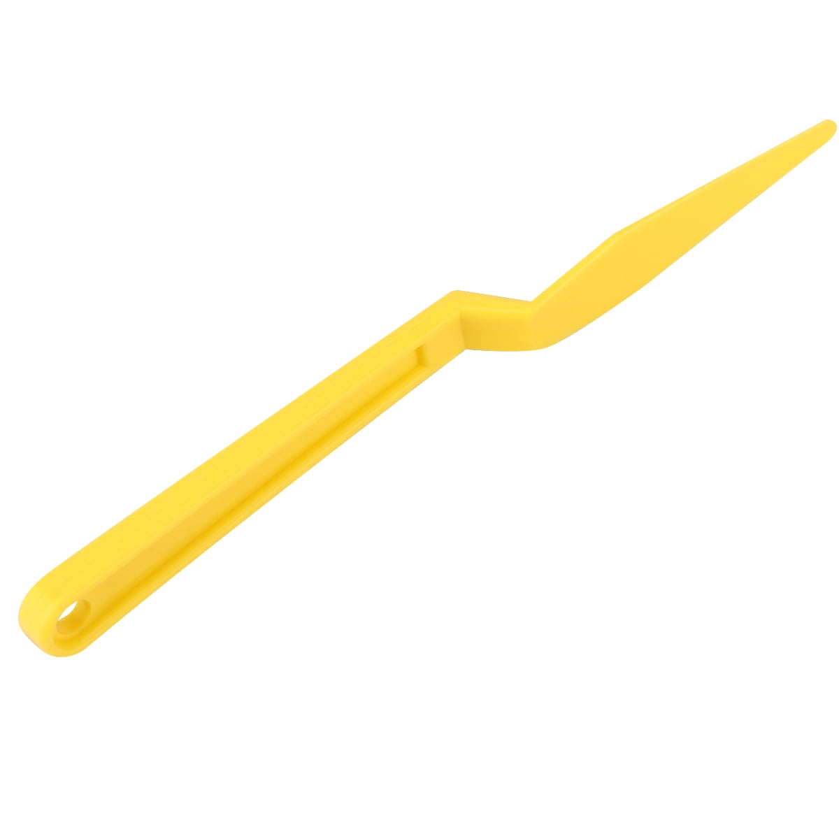 LULULION 1Pc Plastic Scraper Car Wrap Film Tool Yellow Durable Squeegee ...