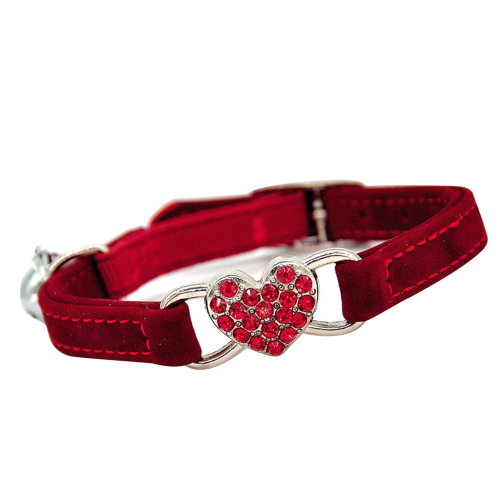 LULULION 1Pack Cat Chain For Cats With Heart Shape And Adjustable ...