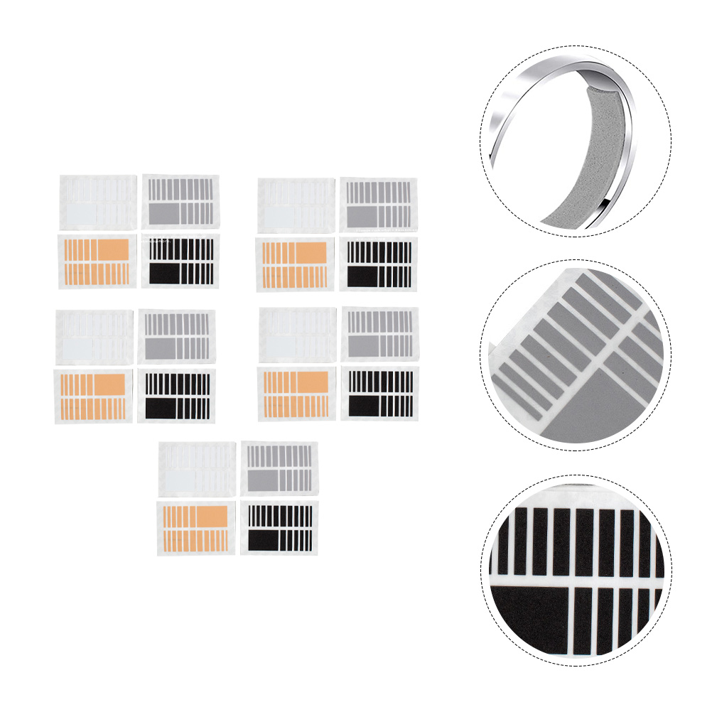 LULULION 20Pcs EVA Non-skid Finger Ring Mat Anti-static Skin Color ...