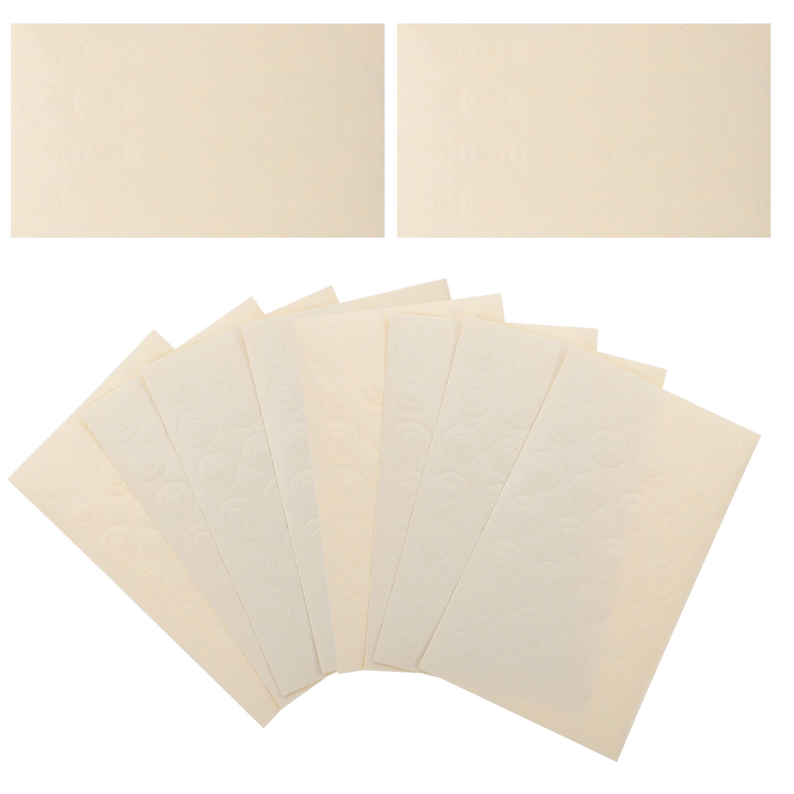 LULULION 280Pcs Paper Hole Reinforcement Rings White Adhesive Strong ...