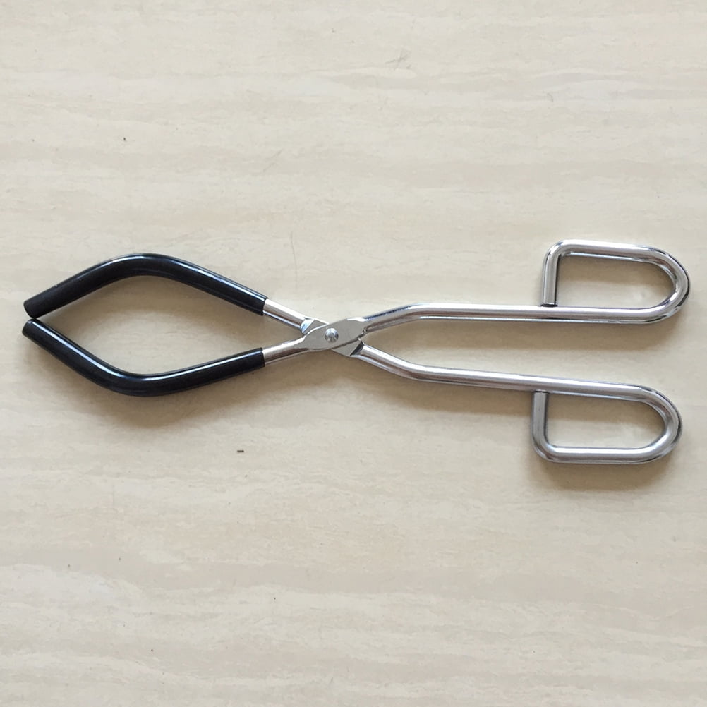 LULULION 2Pcs Metal Beaker Clamp with Rubber Cover for Secure Holding ...