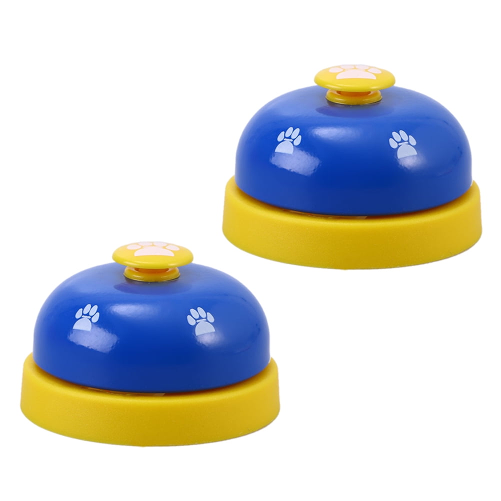 LULULION Dog Training Bells for Dogs and Puppies Blue Iron Plastic Easy ...