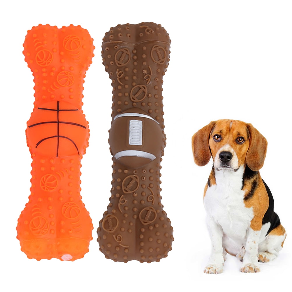 LULULION Pet Supplies Squeaky Toy Dog Shape Assorted Color 2Pcs ...