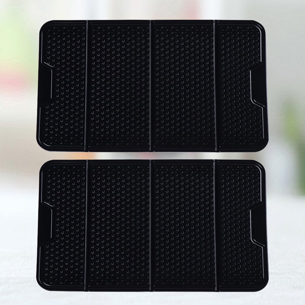 LULULION Anti Slide Dash Pad for Car Use Black 2Pcs 8.1*4.7In - Walmart.com