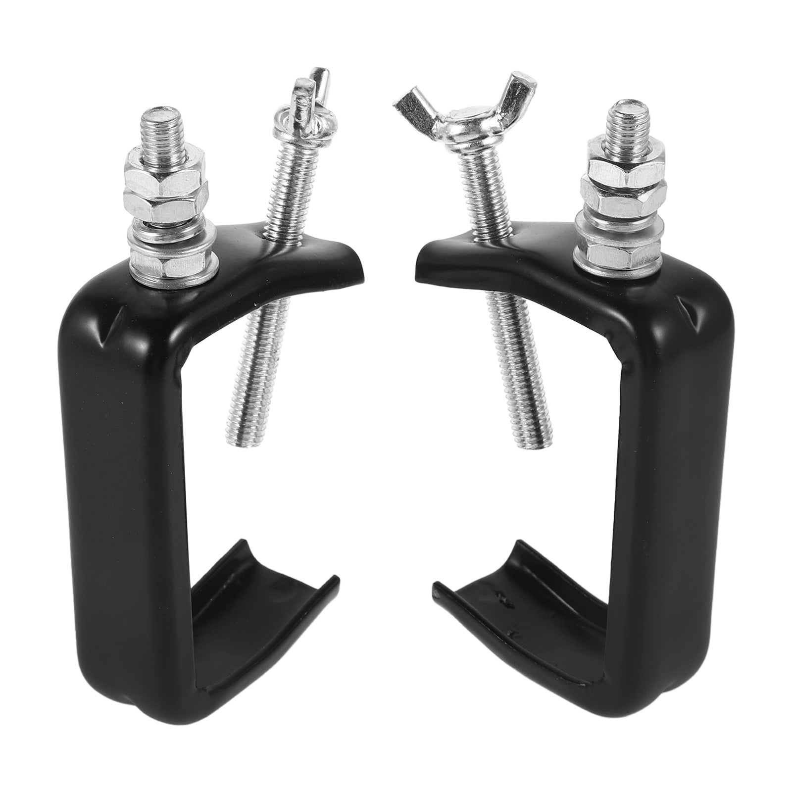 LULULION 2pcs Stage Light Clamps Iron Heavy Duty Hook for LED Lamps ...