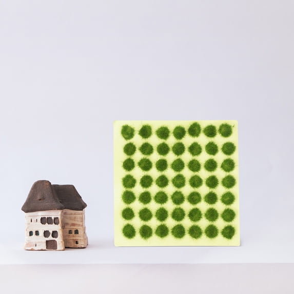 LULULION DIY Miniature Grass Cluster Static Grass Tuft Model Plastic ...