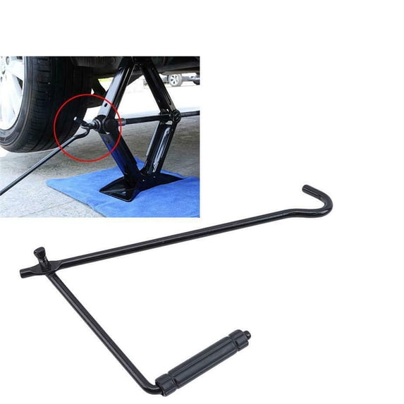 LULULION 2Pcs Car Jack Handle Tool Foldable Rocker for Durable Steel ...