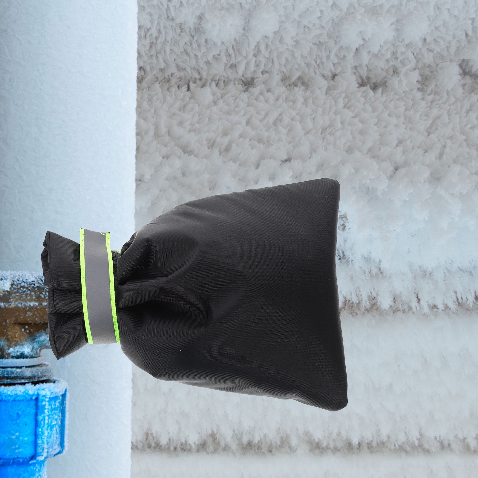 LULULION 2Pcs Outdoor Faucet Cover Black Oxford Cloth Easy Install ...