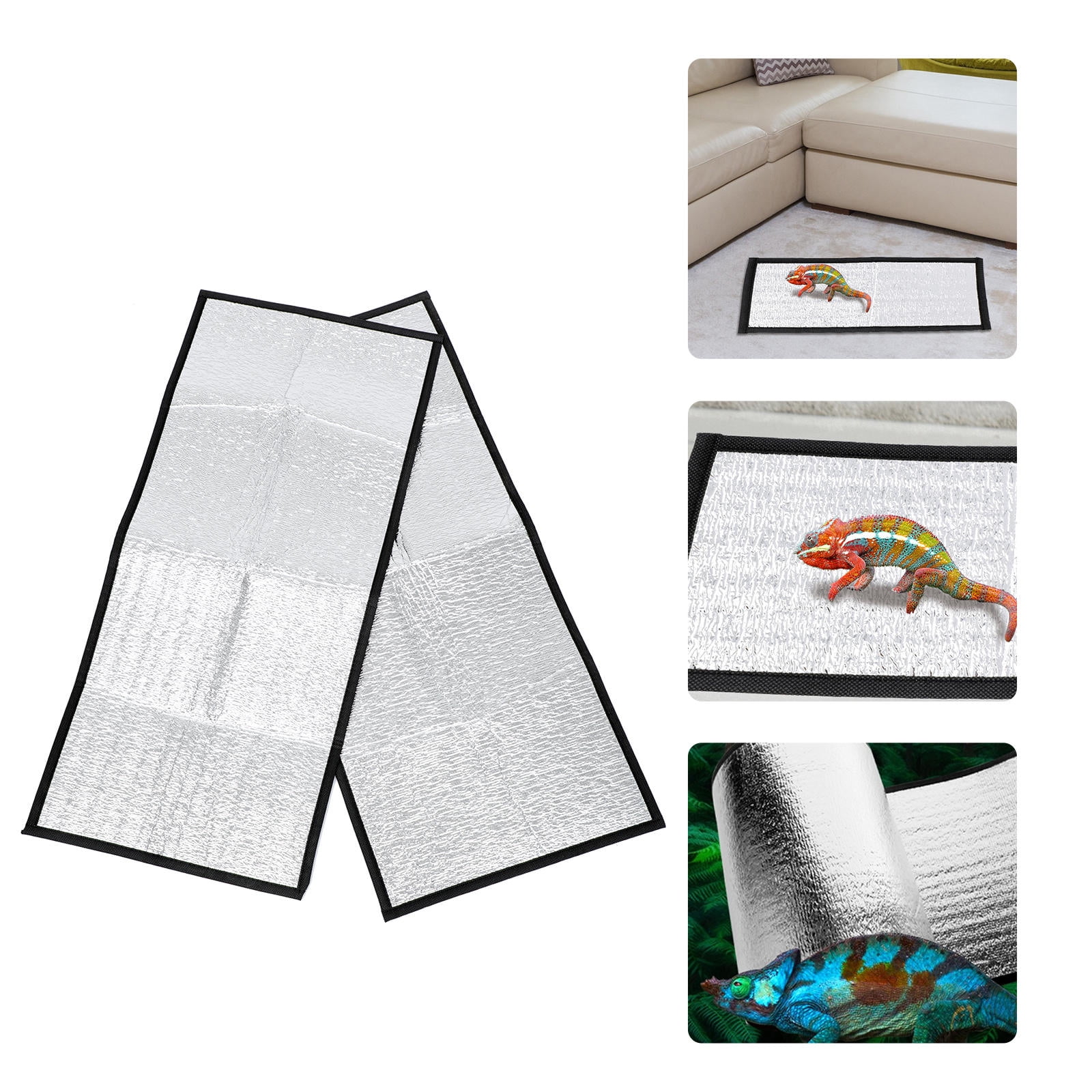 LULULION 2Set Insulation Mat for Snakes with Aluminum Foil Assorted ...