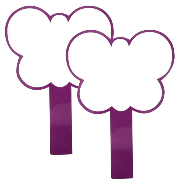 LULULION 2pcs Handheld Voting Whiteboard Erasable Scoreboard for Games ...