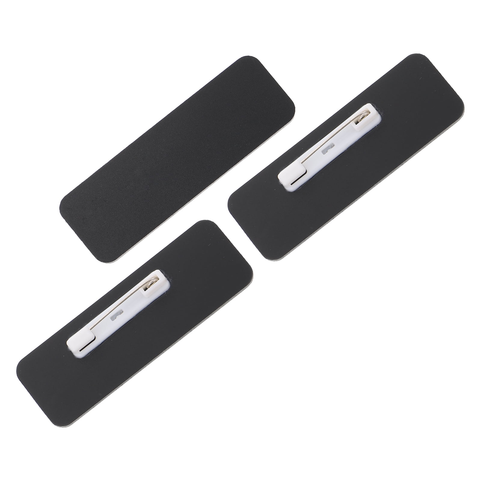 LULULION Blank Name Badges PVC Assorted Color for Office and School ...