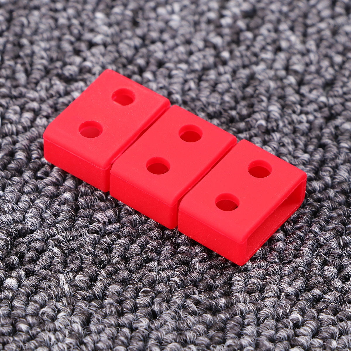 LULULION 3Set Silicone Watch Band Red Strap Fastener for Daily Use ...