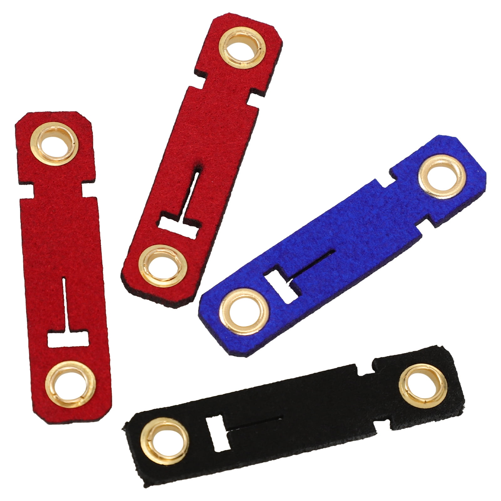 LULULION 4 Sets Bird Leg Bands Synthetic Material Black Bird Owners ...