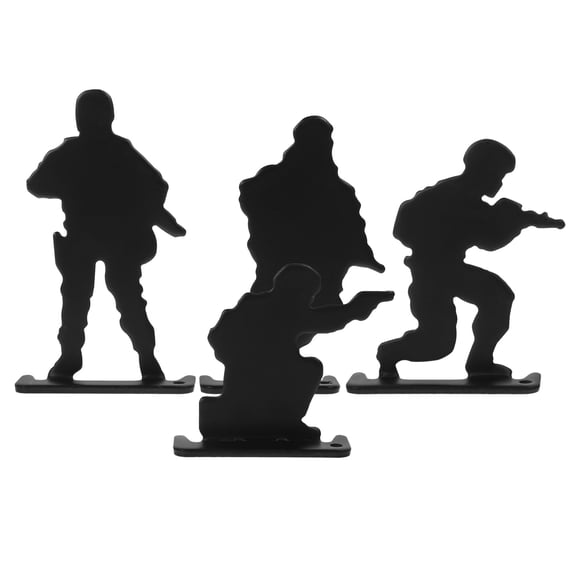 LULULION 4pcs Versatile Tool Shooting Targets Stainless Steel for ...