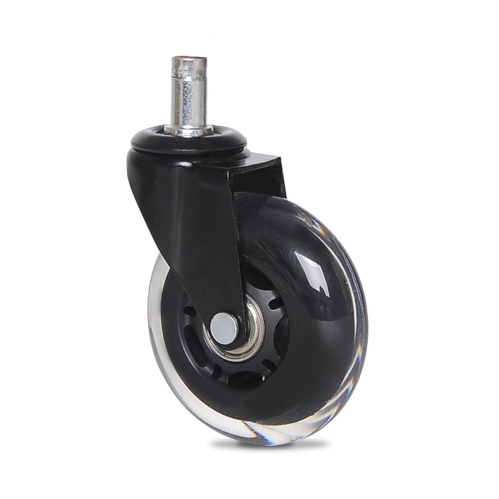 LULULION Office Chair Casters Roller Transparent 5Pcs Universal Wheel ...