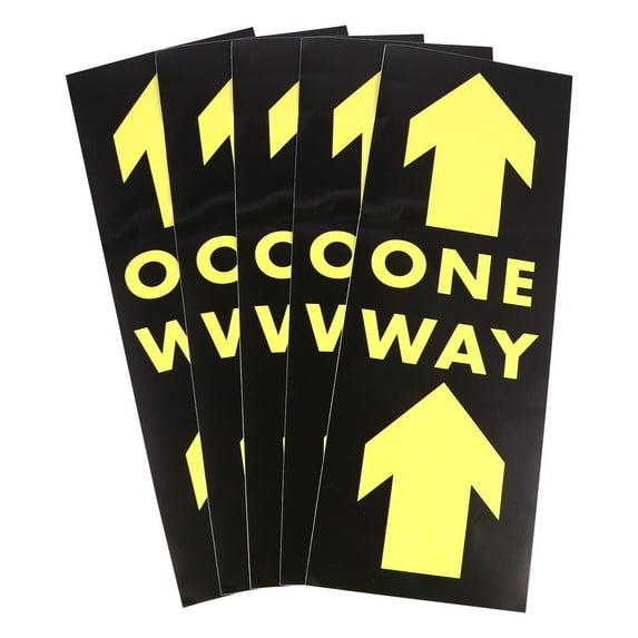 LULULION 5Pcs Floor Distance Markers Pvc Assorted Color Social ...