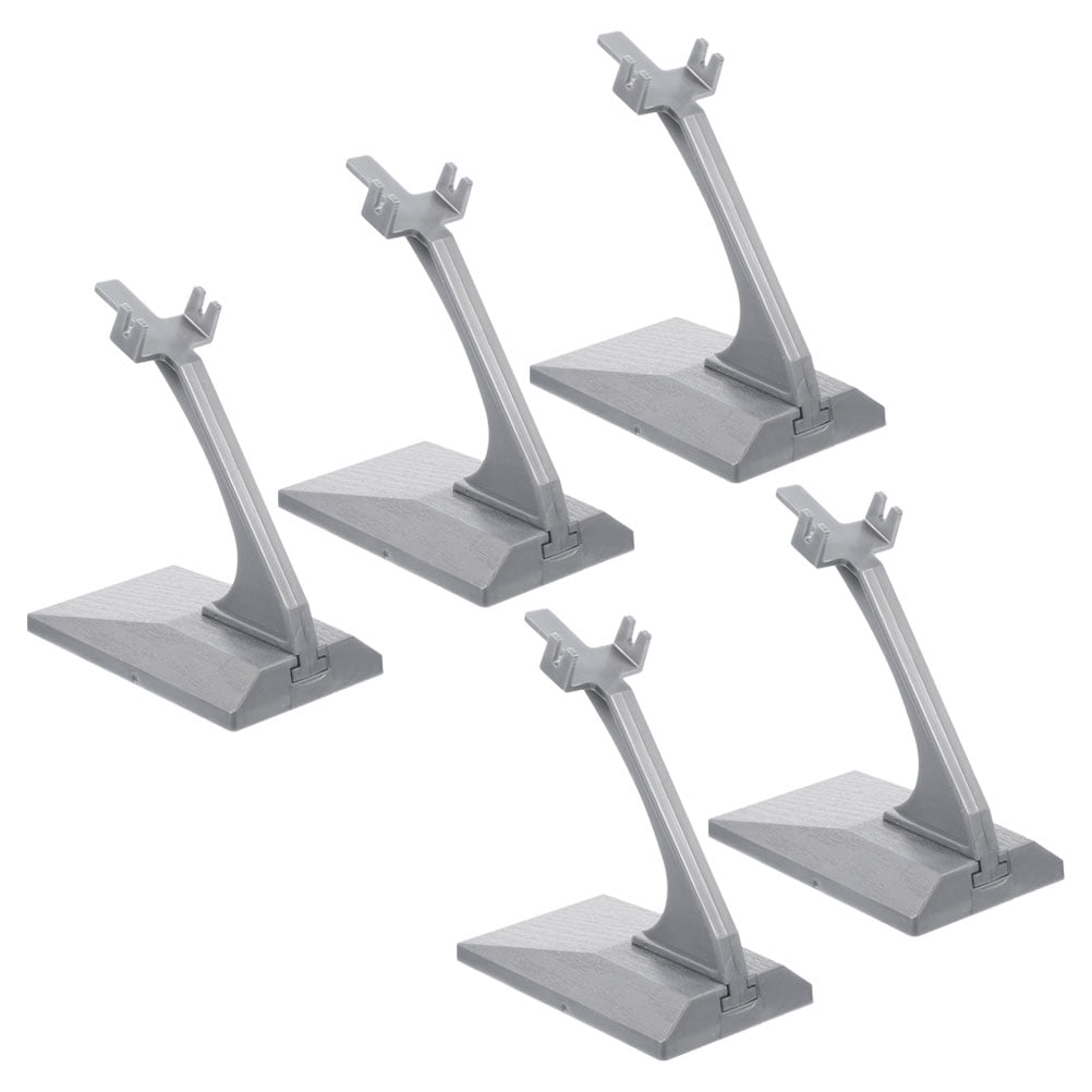 LULULION 5Pcs Model Decor Airplane Model Rack Plastic Grey Storage Rack ...