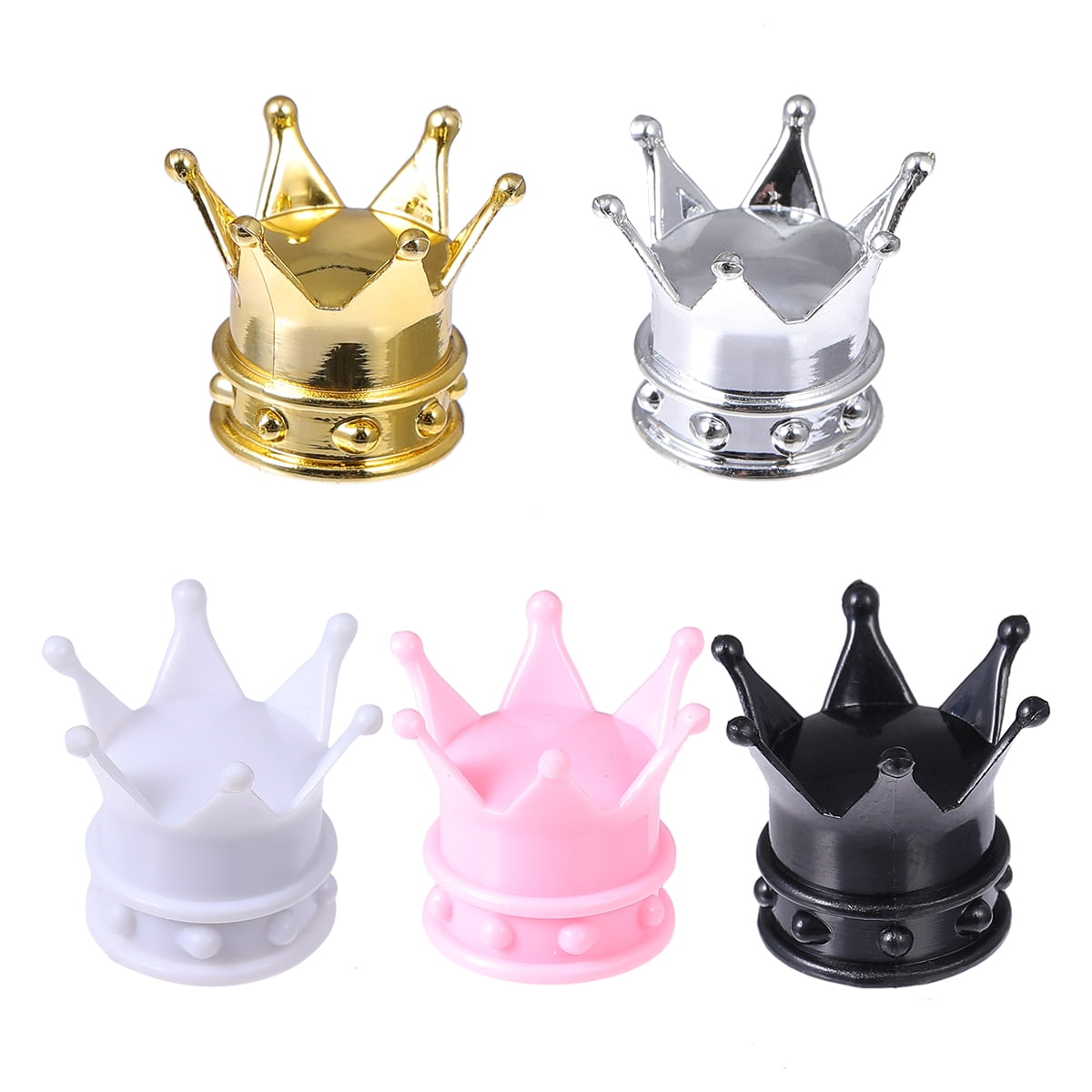 LULULION 5Pcs Wheel Caps For Tires Assorted Color Plastic Corrosion ...
