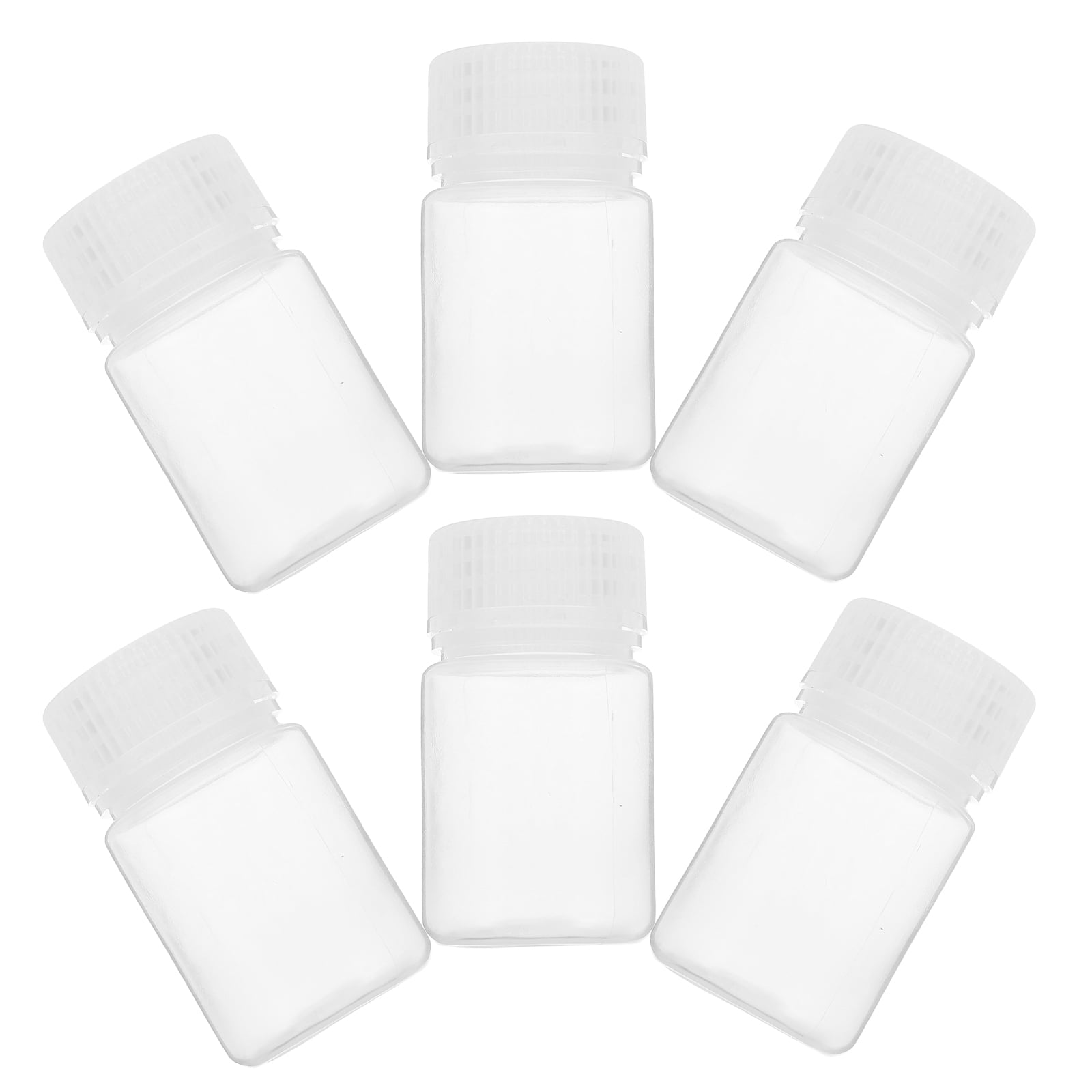 LULULION 6Pcs Small Sample Bottle Storage Bottles for Liquids ...