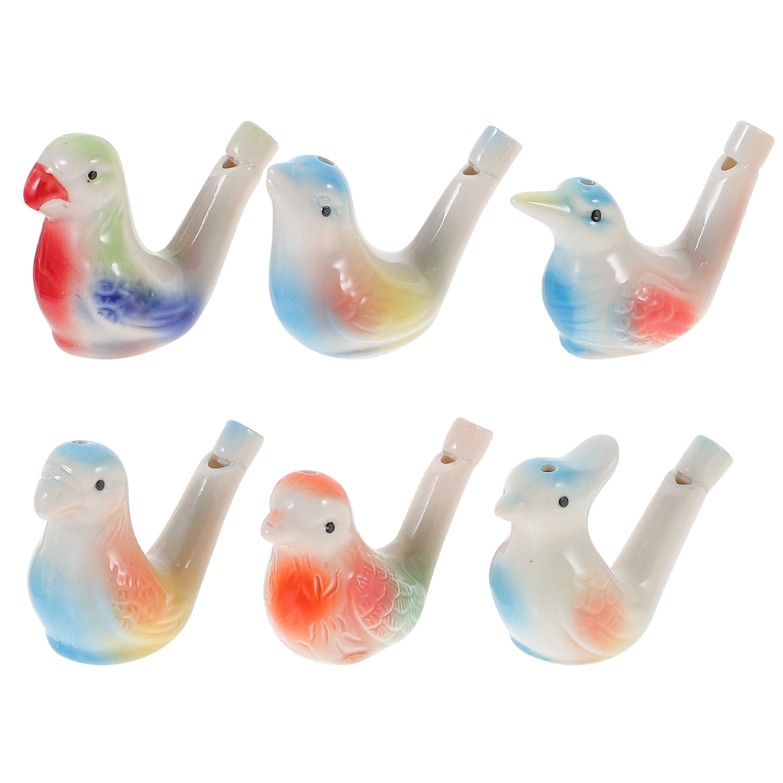 LULULION 6pcs Ceramic Bird Whistles Music For Adults Musical ...