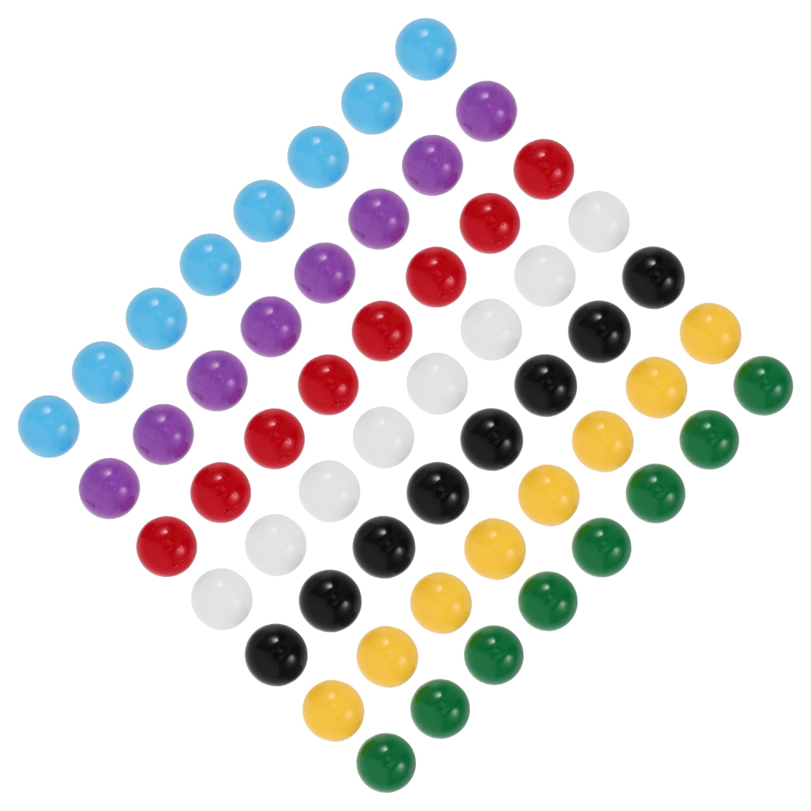 LULULION 70pcs Fake Balls Vending Machine Round Capsules Plastic ...