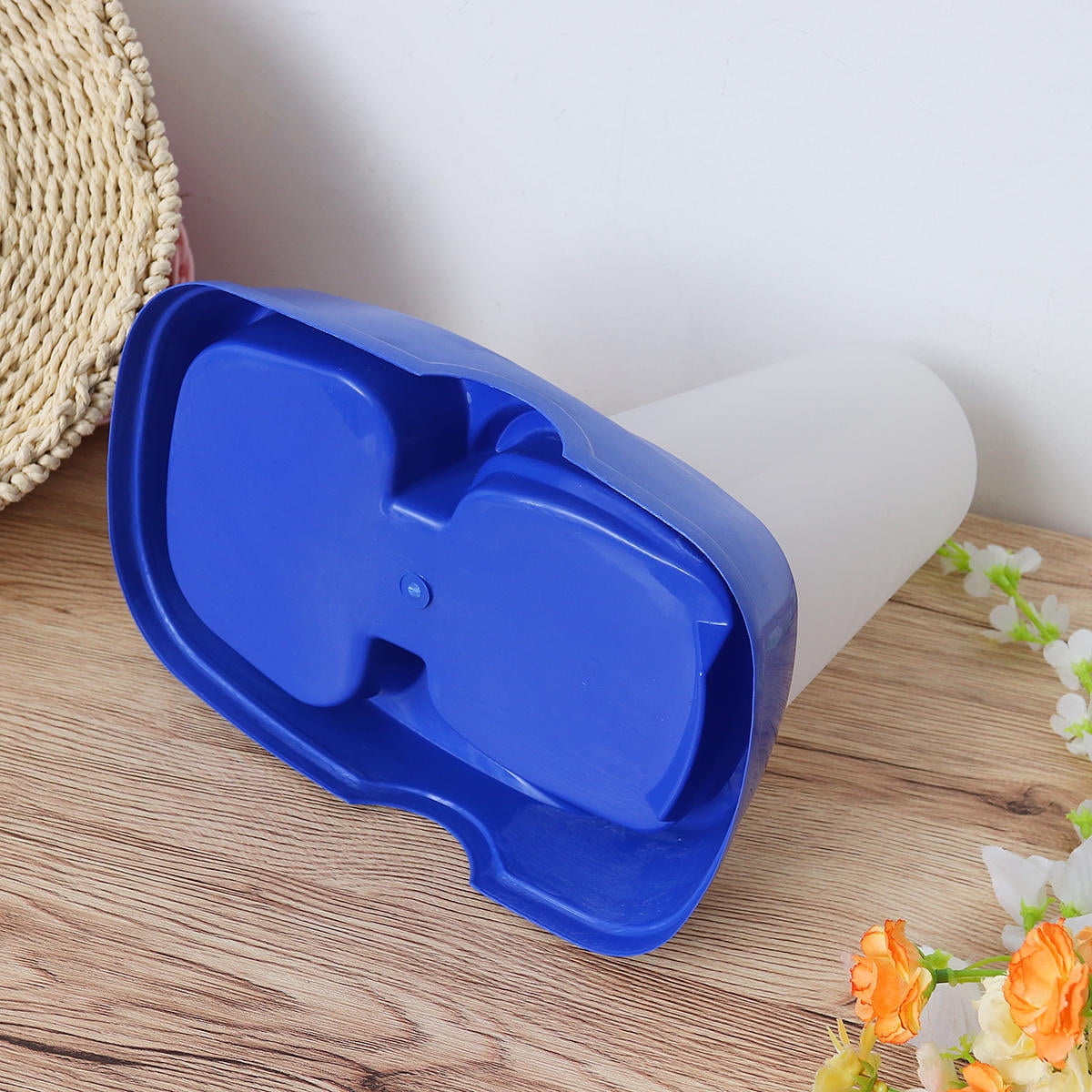 LULULION Animal Feeder for Busy Pet Parents Dark Blue Plastic 1Pack ...