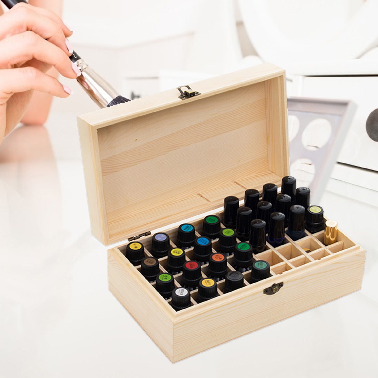 LULULION Aromatherapy Bottles Storage Case Essential Oil Organizer ...