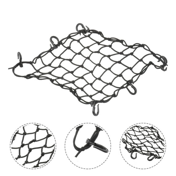 LULULION Sturdy and Reliable Cargo Net for Car 1Pack 15.7X15.7in ...