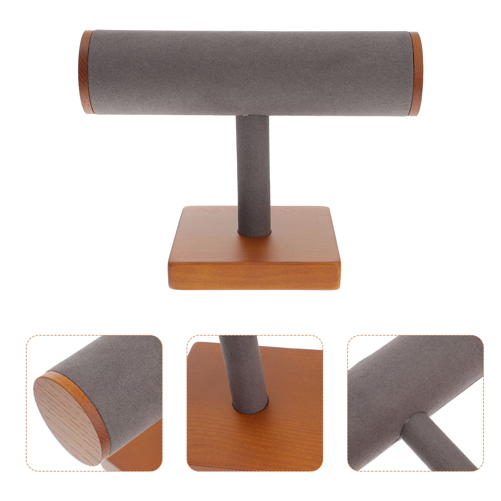 LULULION 1Pcs Bangle Display Rack Microfiber Fabric Jewelry Storage for ...