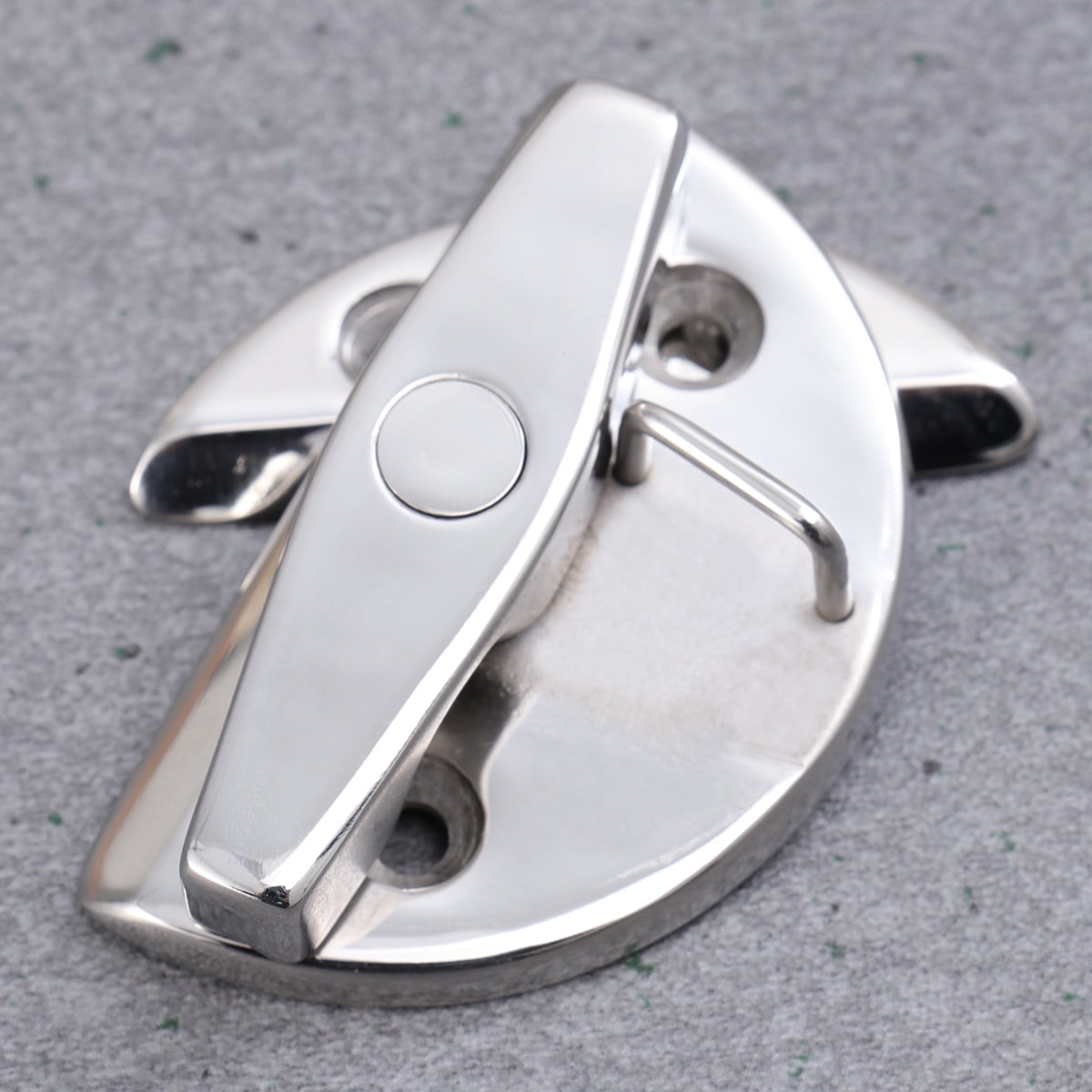 LULULION Plated Silver Yacht Hatch Lock 316 Stainless Steel Boat Door ...
