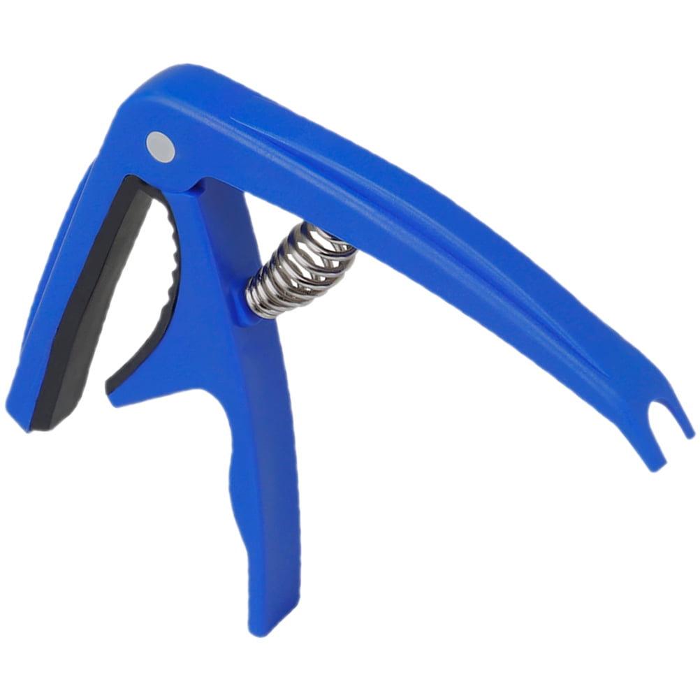 LULULION 1Pcs Adjustable Guitar Capo Blue ABS for Guitar Tuning Needs ...