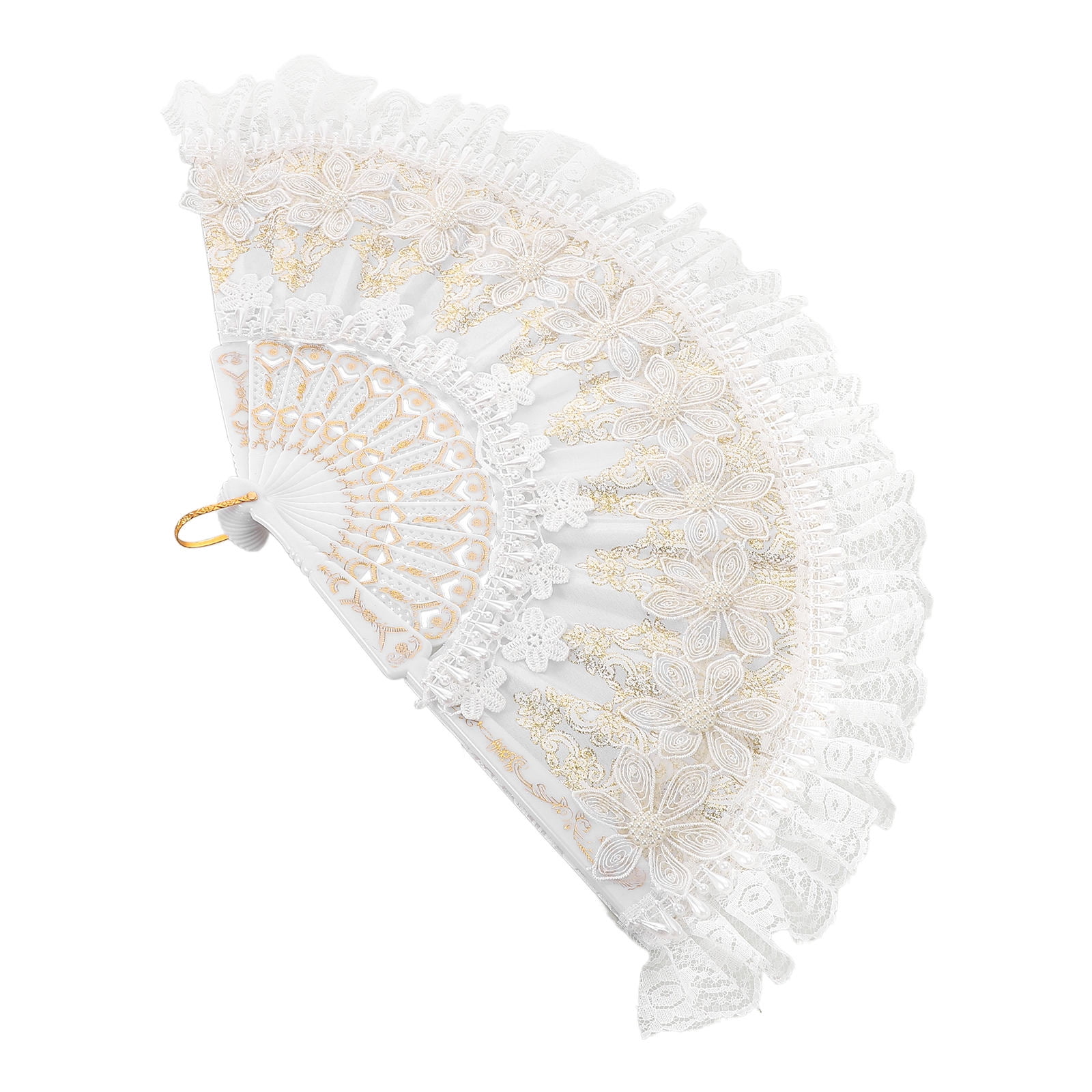LULULION Chinese Hand Fans For Women Vintage Lace Handheld Performance ...