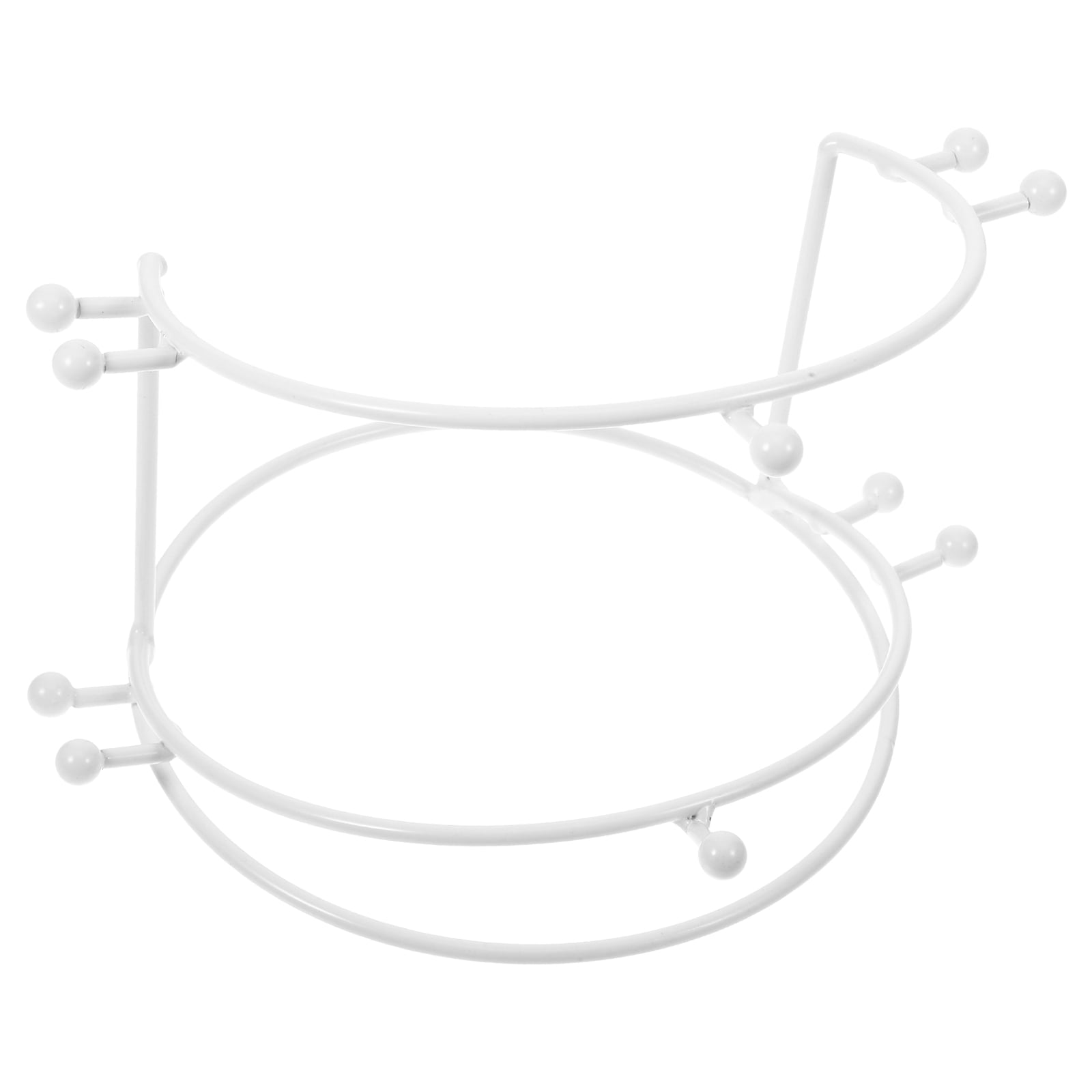 LULULION Elegant White Crown Display Rack for Headbands and Hair Hoops ...