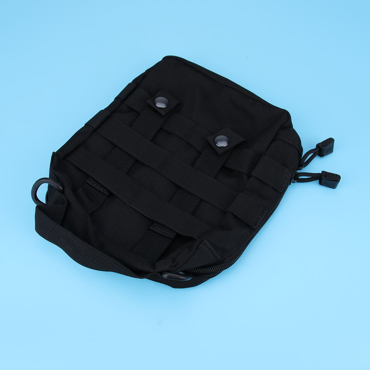 LULULION Hiking Fanny Pack Black Multi-purpose Storage for Backpacking ...