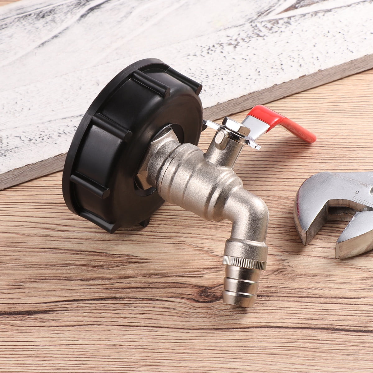 LULULION Ibc Tote Garden Hose Adapter Brass for Ibc Tote Tank Use 1Set ...