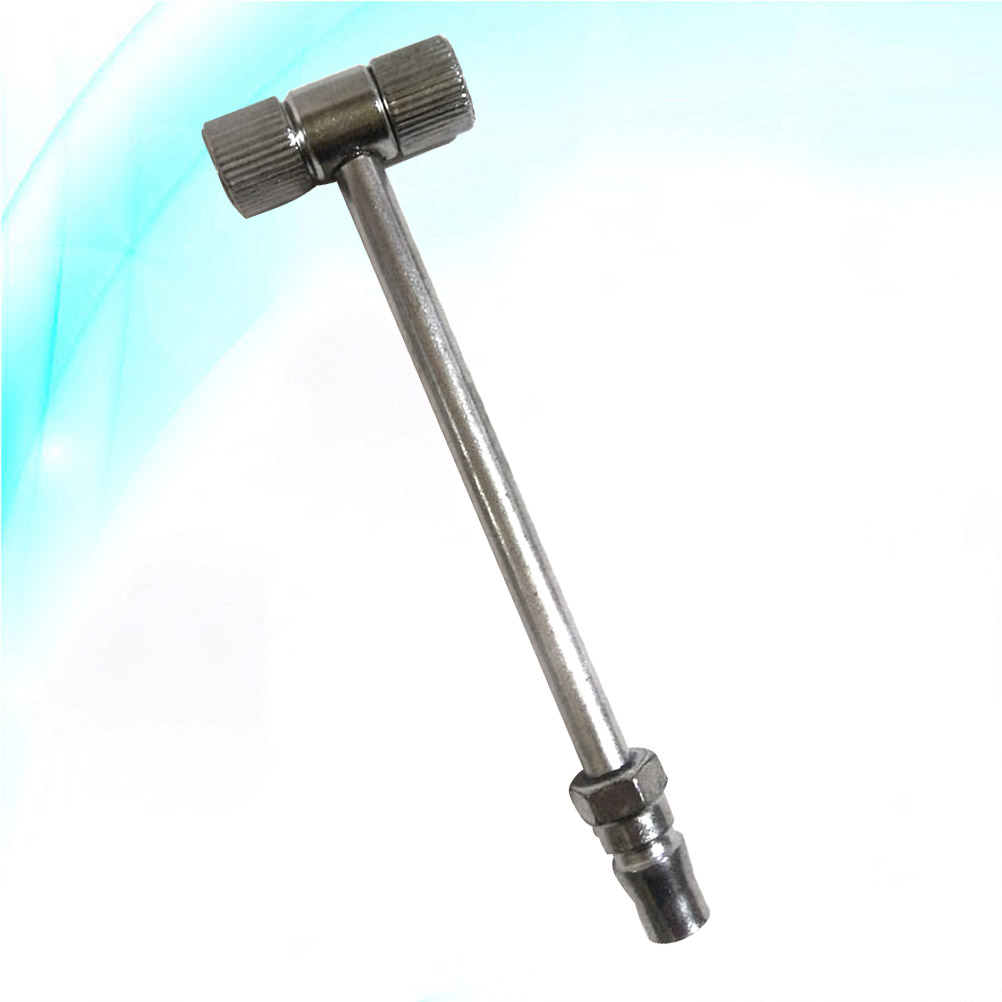 LULULION 2Pcs Tyre Air Chuck Silver Metal for Car Tire Inflation ...