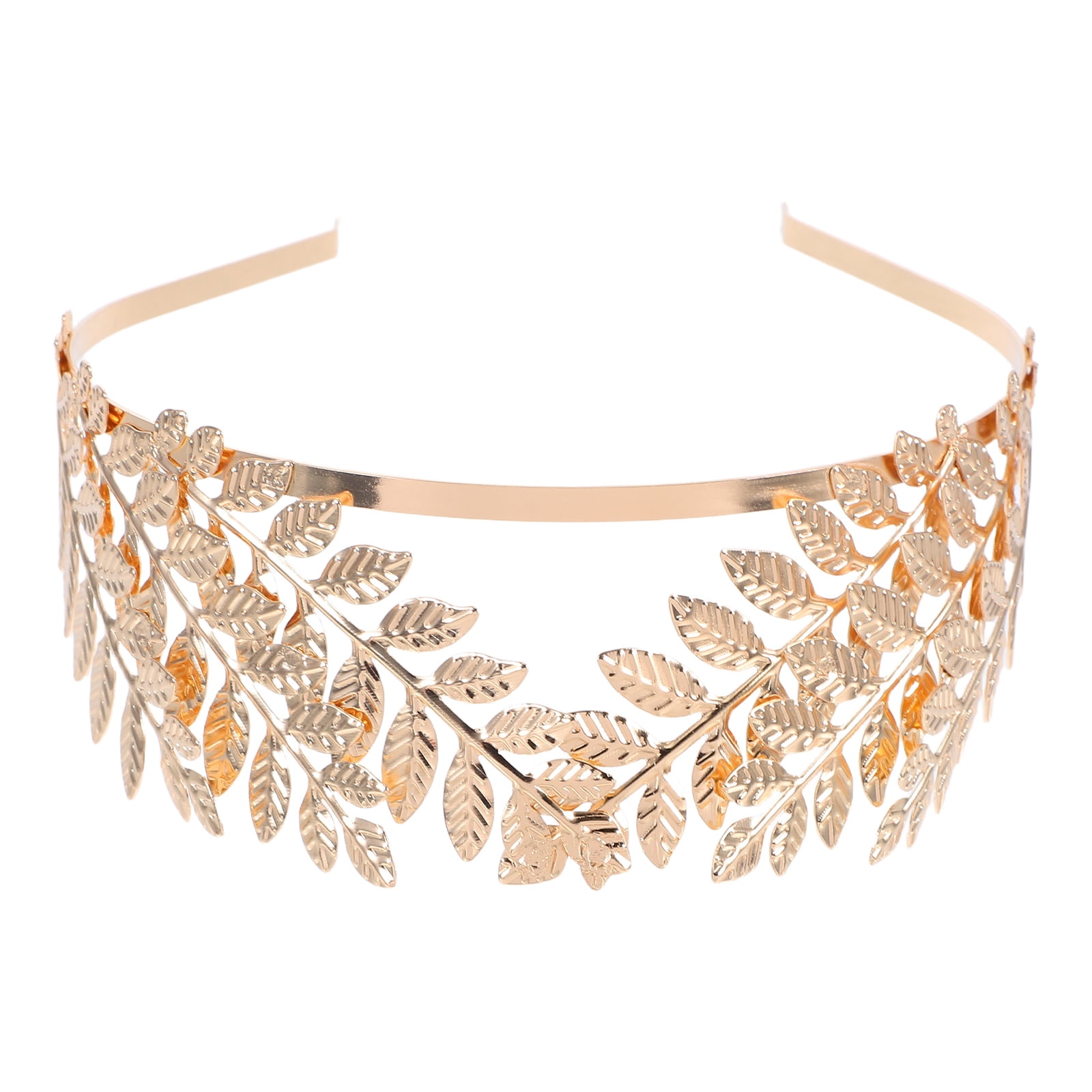 LULULION Leaf Crowns for Women 1Set Baroque Style Crown Headband for ...