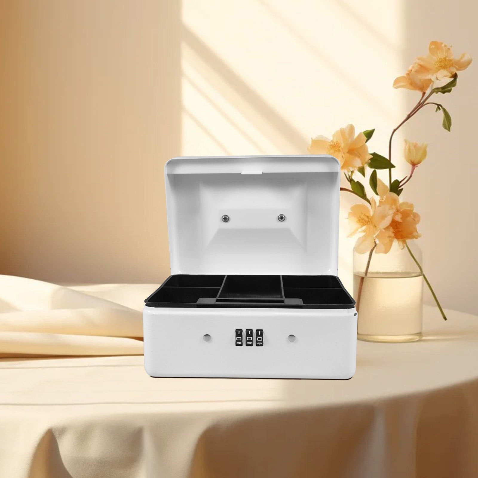 LULULION Medication Lock Box Small Safe Box With Key For Office Cold ...