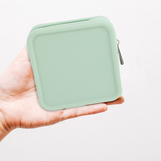 LULULION Sanitary Pad Pouch Period Pad Holder Silicone Purse Accessory ...