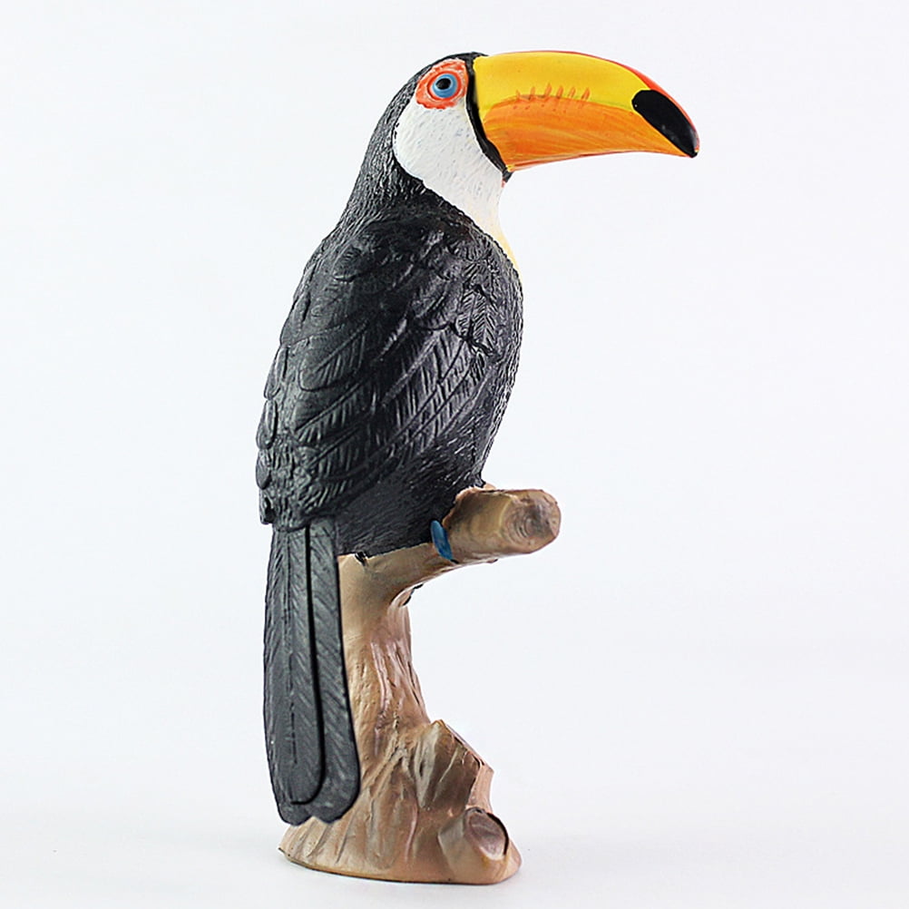 LULULION Model Animal Toy Toucan Model Plastic 1Pcs for Playtime ...