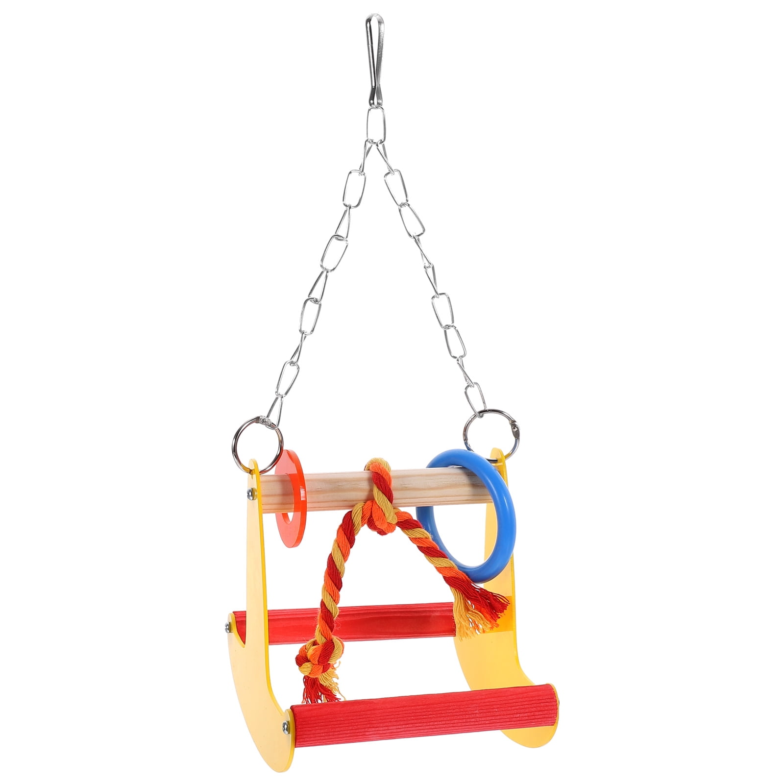 LULULION Parrot Swing Hammock For Cage Plastic Multi For Pet Owners ...